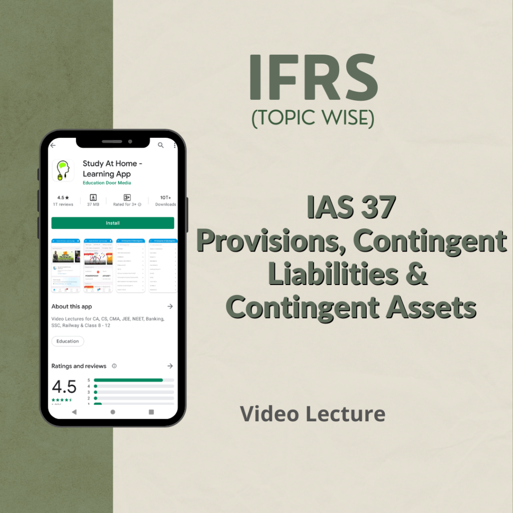 IAS 37 - Provisions, Contingent Liabilities and Contingent Assets | www ...