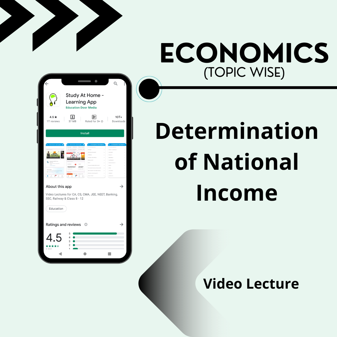 Determination of National Income | www.StudyAtHome.org