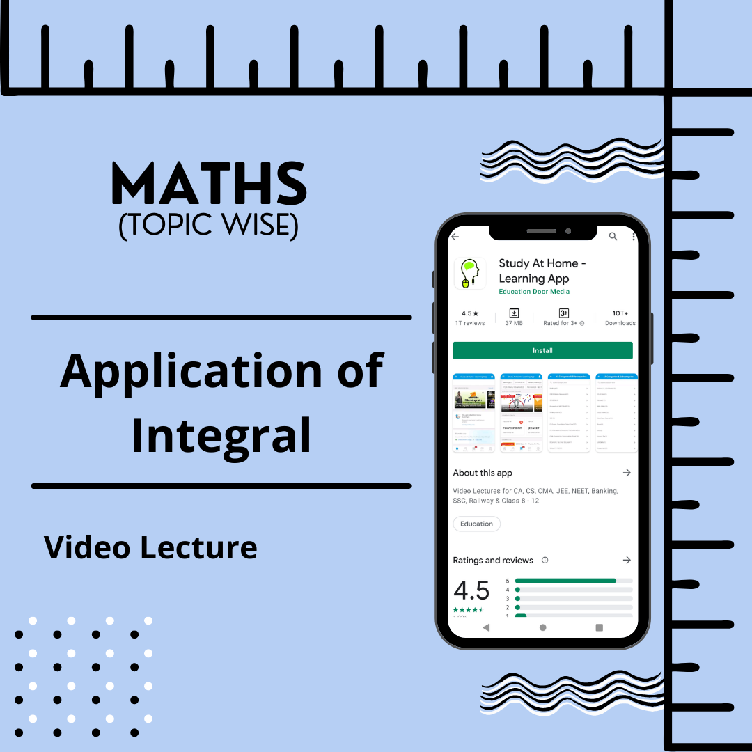 Application of Integral | www.StudyAtHome.org
