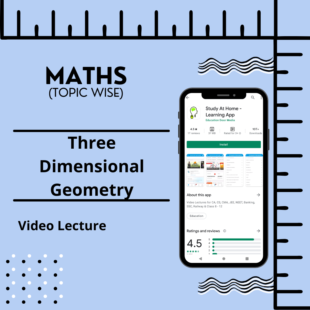 Three Dimensional Geometry | www.StudyAtHome.org