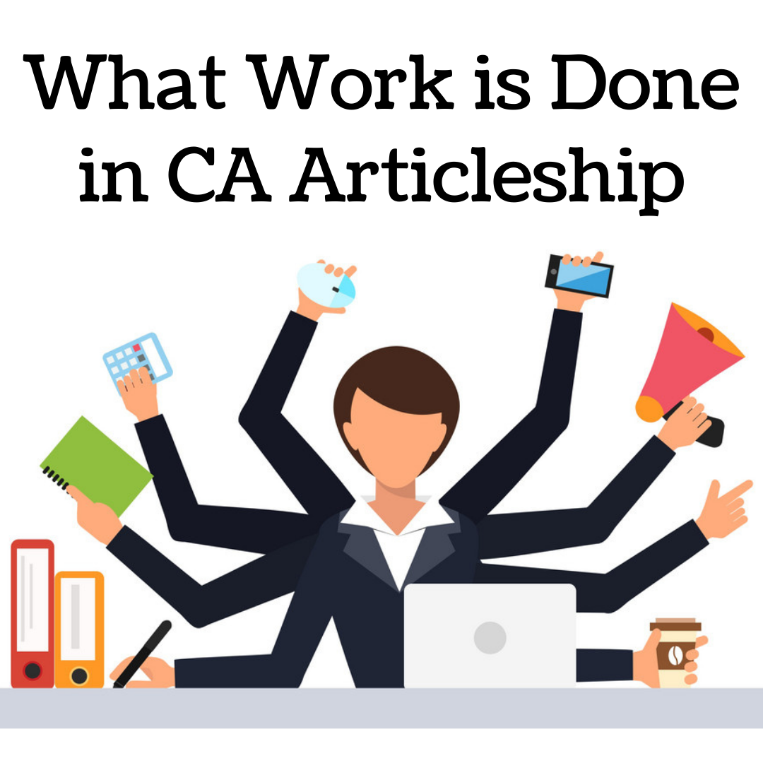 What work is done in CA articleship