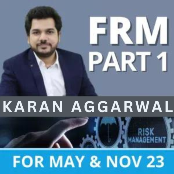 Karan Aggarwal FRM Part 1 Classes Online