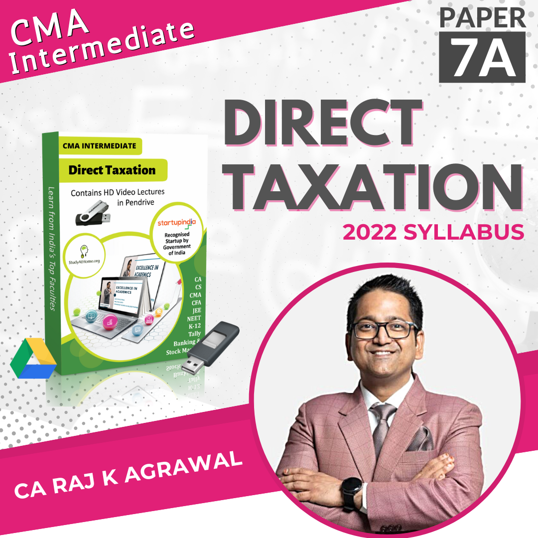 CMA Inter Paper 8 by CA Raj K Agrawal Sir | New Syllabus