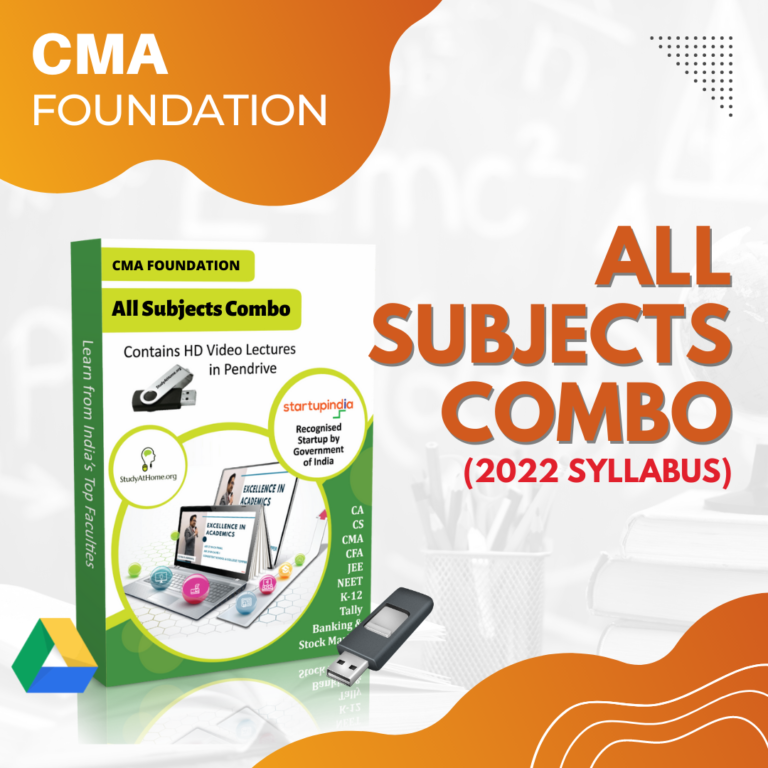CMA Foundation (2022 Syllabus) Archives - www.StudyAtHome.org