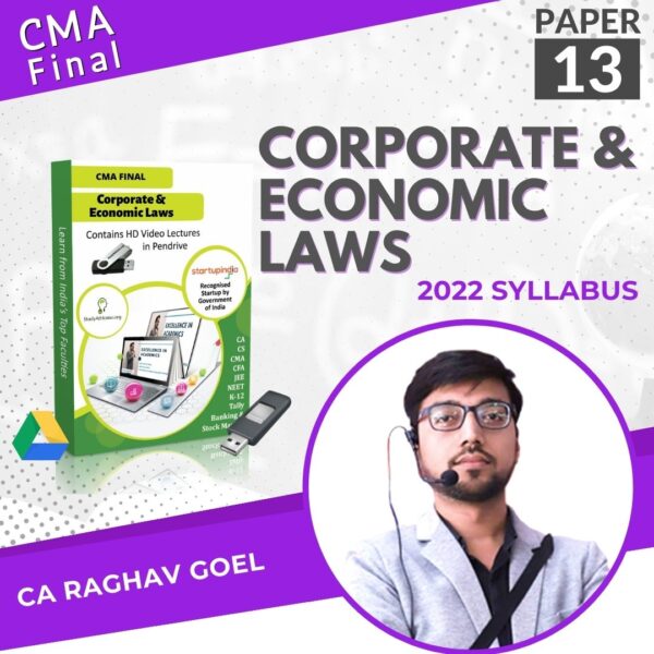 CMA Final Paper 16 by CA Raj K Agrawal - New Syllabus