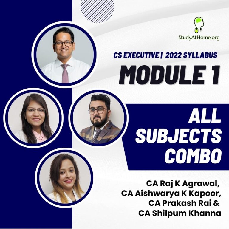 CS Executive Module 1 Combo New Syllabus (2022)