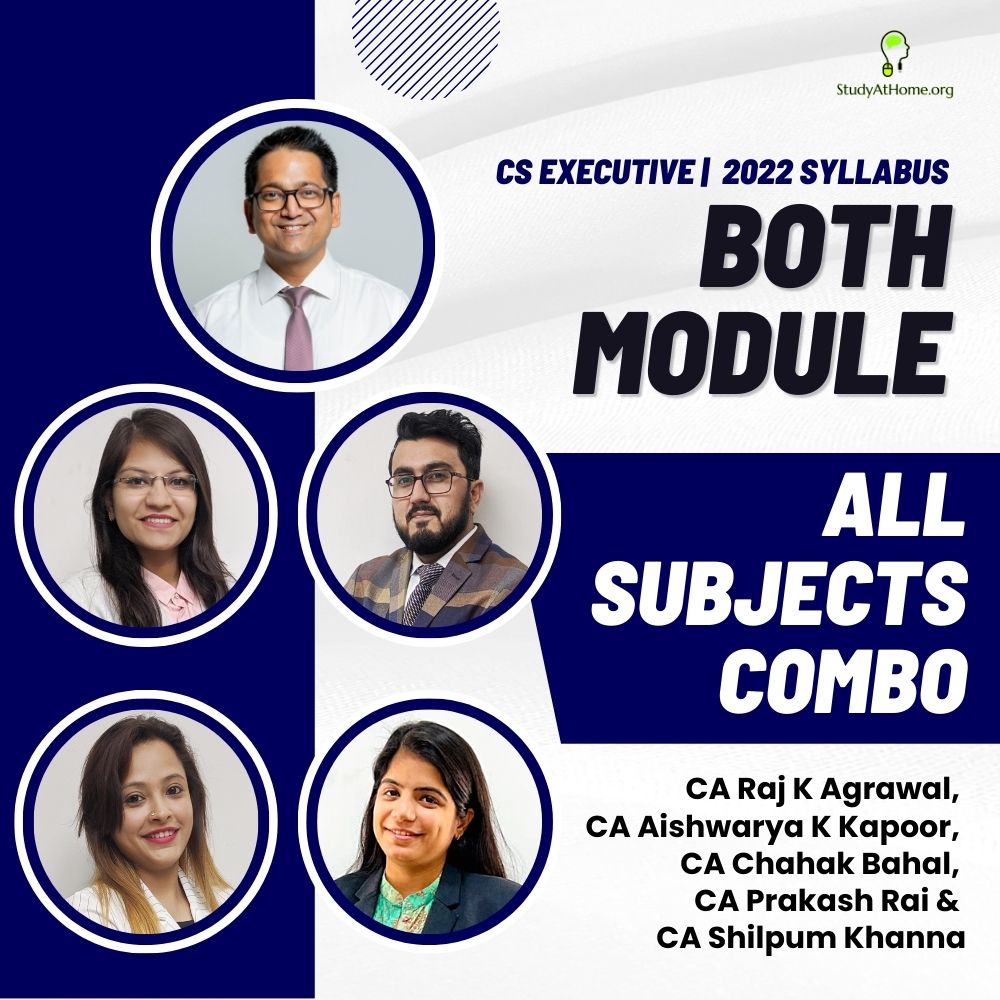 CS Executive Both Modules Combo New Syllabus | All Subjects