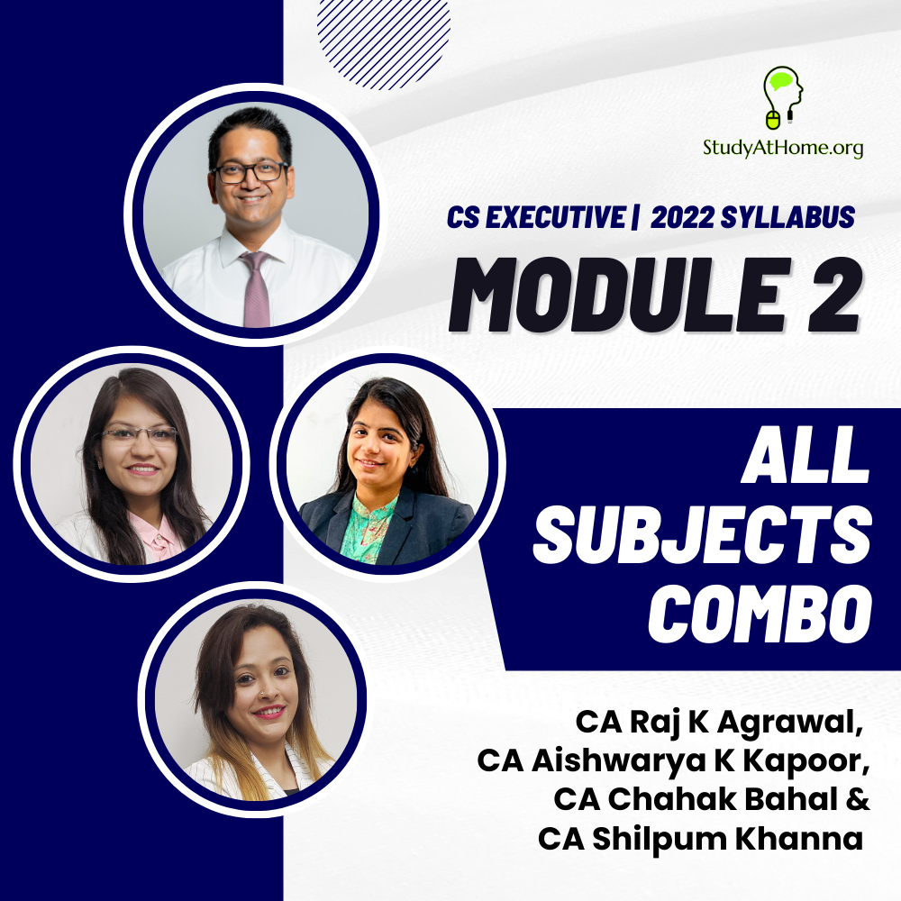 CS Executive Module 2 Combo New Syllabus | All Subjects