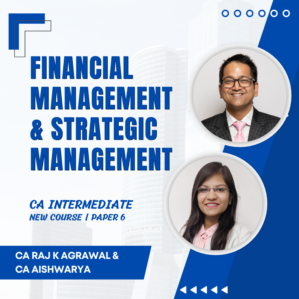 CA Inter Financial and Strategic Management - New Syllabus