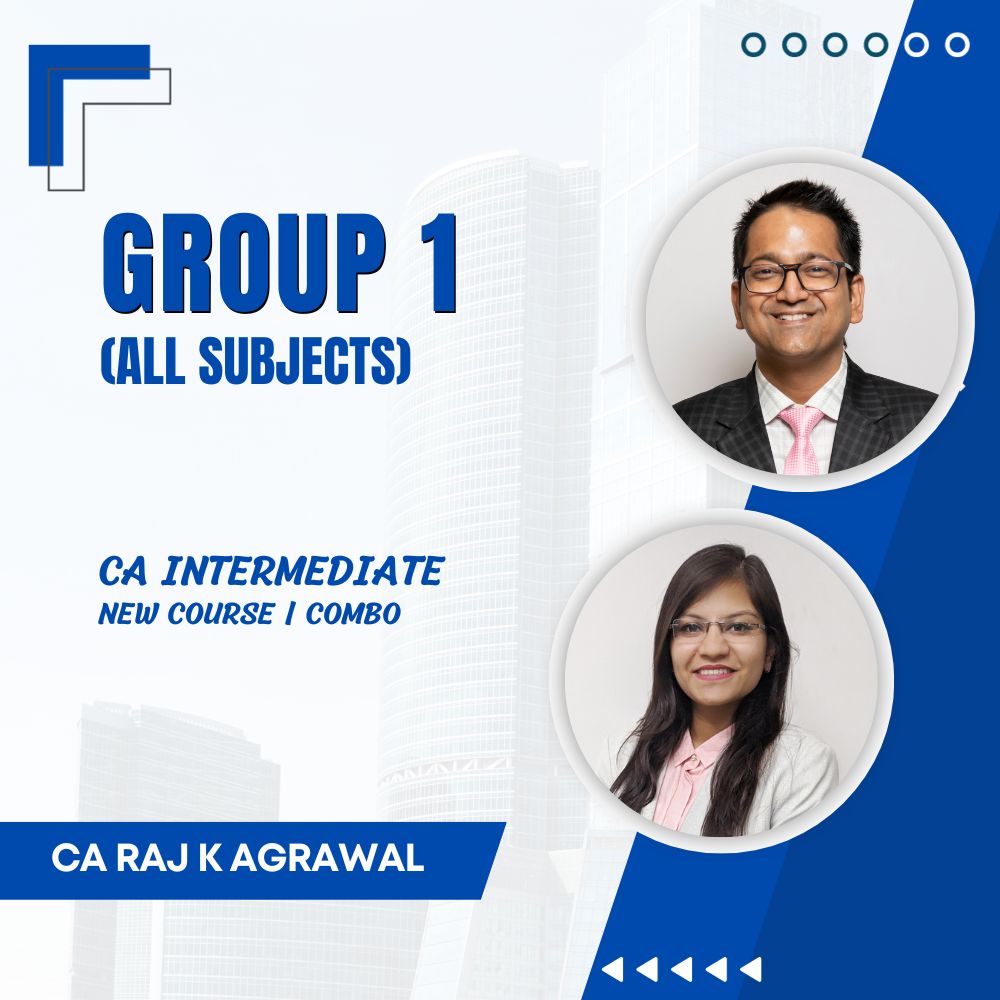 CA Inter Group 1 All Subjects Combo | New Syllabus