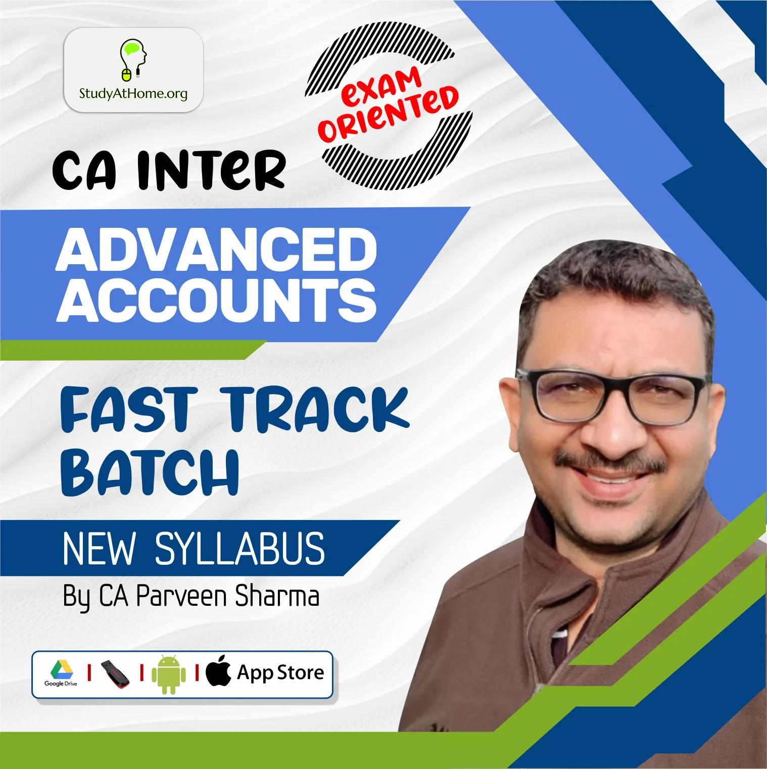 CA Parveen Sharma Advanced Accounting Fast Track Batch